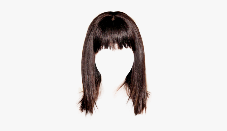Brown Hair Bangs Transparent, HD Png Download , Transparent Png Image ...