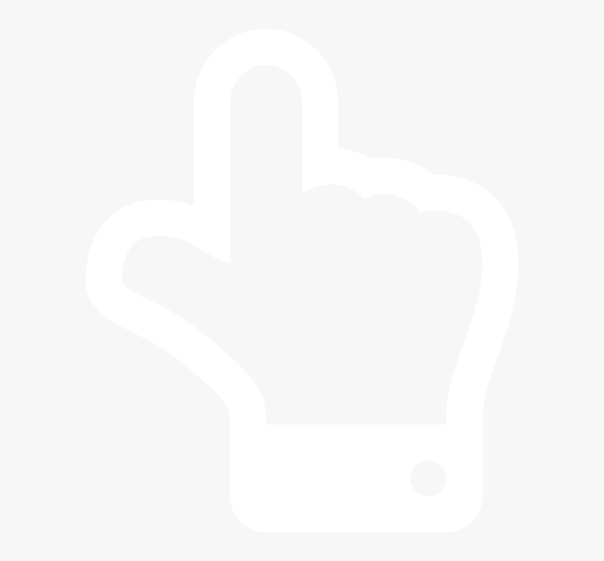 Thumbs Up Icon - Click White Icon Png, Transparent Png , Transparent ...