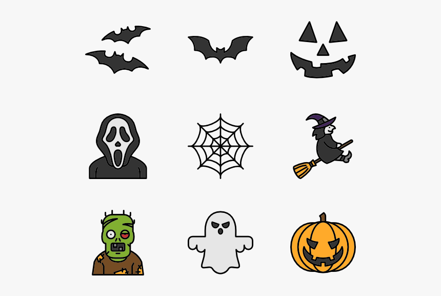 Spooky Png Transparent Image - Halloween Icon Png, Png Download ...