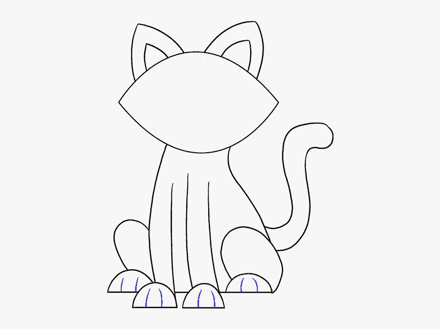 Clip Art A Simple Easy Drawing - Drawing, HD Png Download , Transparent ...