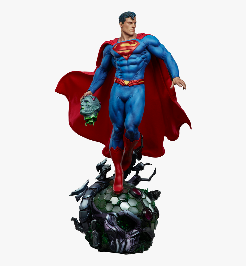 Superman Premium Format Brainiac, HD Png Download , Transparent Png ...