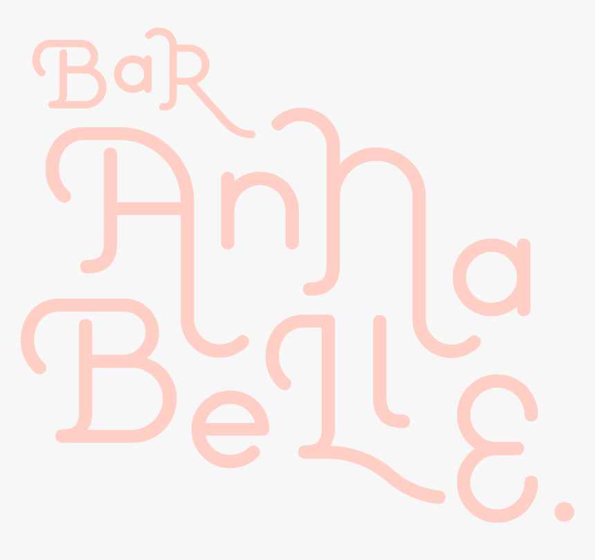 Bar Annabelle - Calligraphy, HD Png Download , Transparent Png Image ...