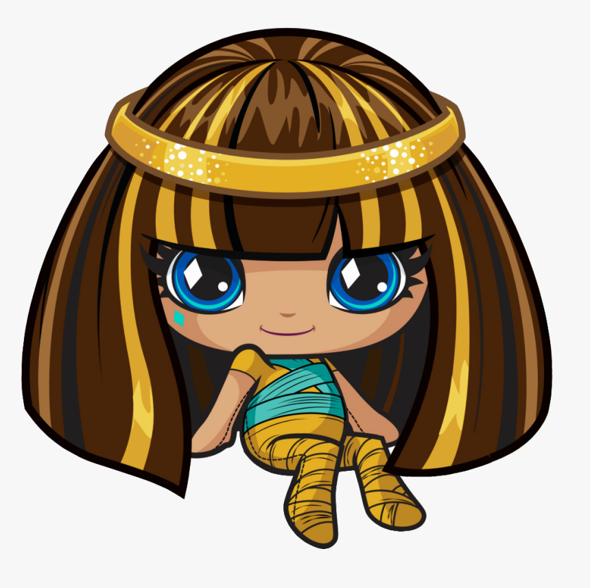 Transparent Monster High Clipart - Monster High Minis Cleo De Nile, HD ...