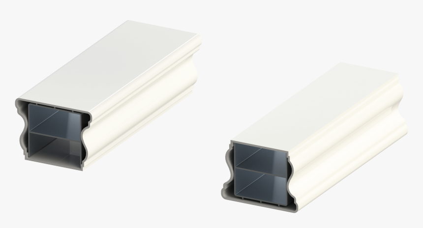 Vinyl Railing Profiles - Box, HD Png Download , Transparent Png Image ...