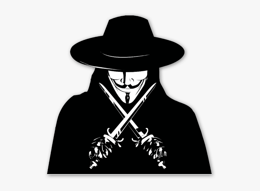 V For Vendetta Sticker - V For Vendetta Remember Remember The 5th, HD ...