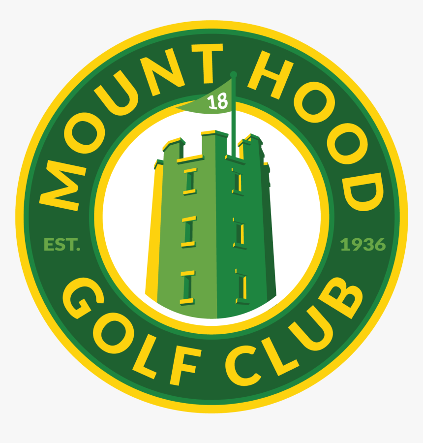 Mt Hood Golf Club Logo - Custom Gun Rails, HD Png Download ...