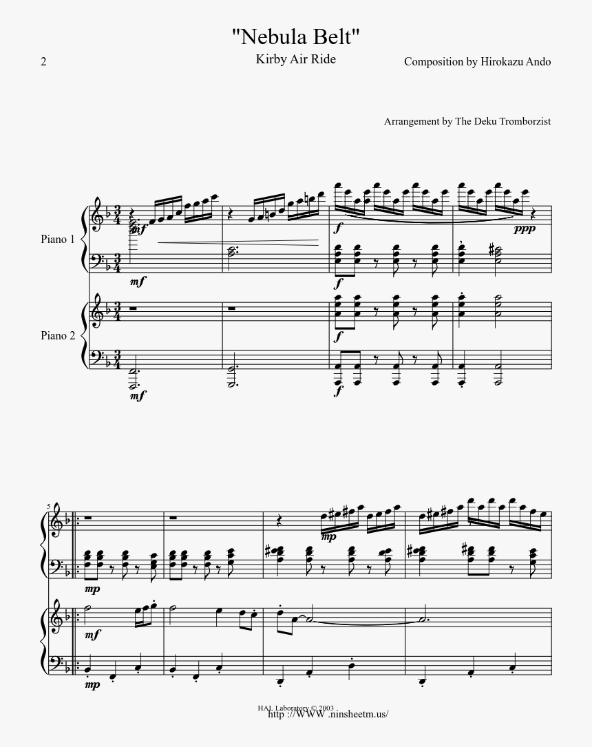 Satb Score, HD Png Download , Transparent Png Image - PNGitem