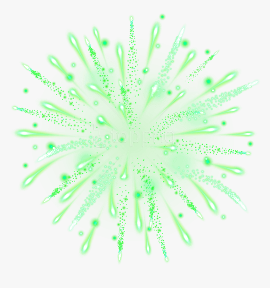 Green Fireworks Png, Transparent Png , Transparent Png Image - PNGitem