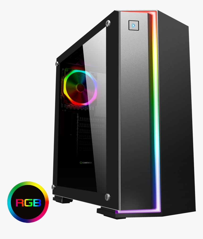 Gamemax Starlight Pc Case, HD Png Download , Transparent Png Image ...