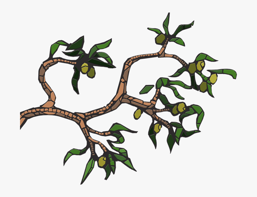 Olive Tree Clip Art - Illustration, HD Png Download , Transparent Png ...