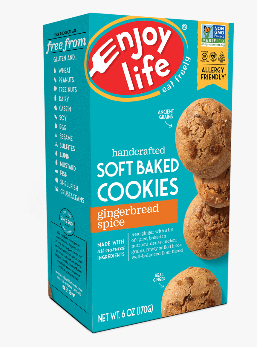 Enjoy Life Soft Baked Cookies, HD Png Download , Transparent Png Image ...