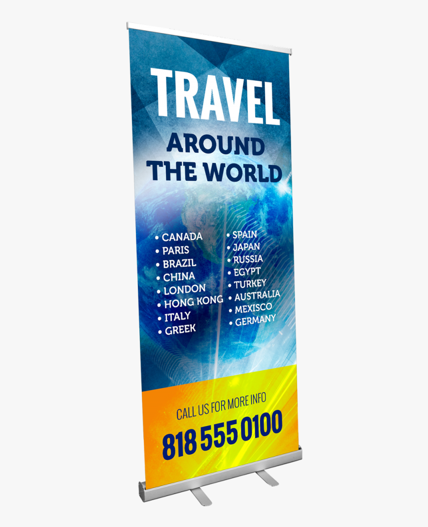 Standard Retractable Banner Stand - Retractable Banner, HD Png Download ...