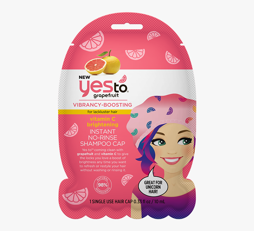 Product Photo - Yes To Instant No Rinse Shampoo Cap, HD Png Download ...