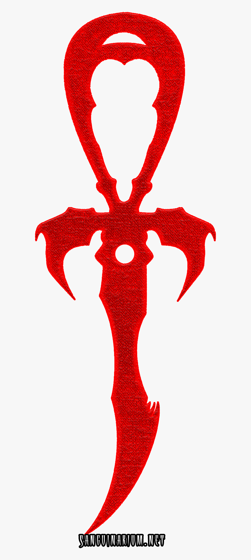 The Red Legacy Ankh, The Symbol Of The Vampire World - Weapon, HD Png ...