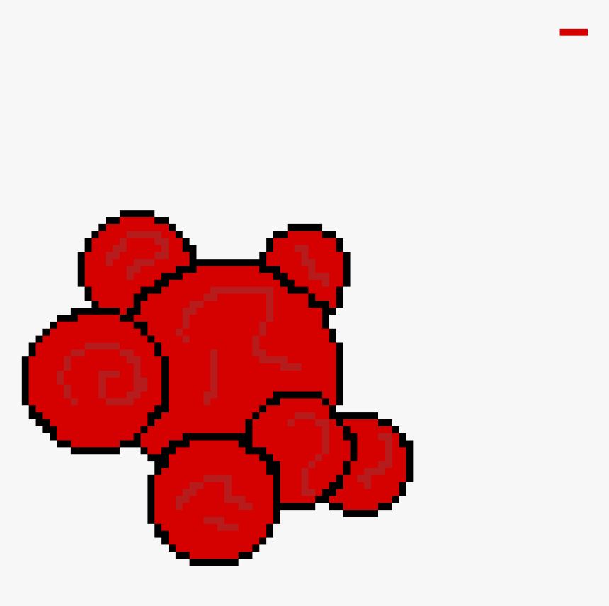Red Explosion - Cartoon - Fullmetal Alchemist Pixel Art, HD Png ...