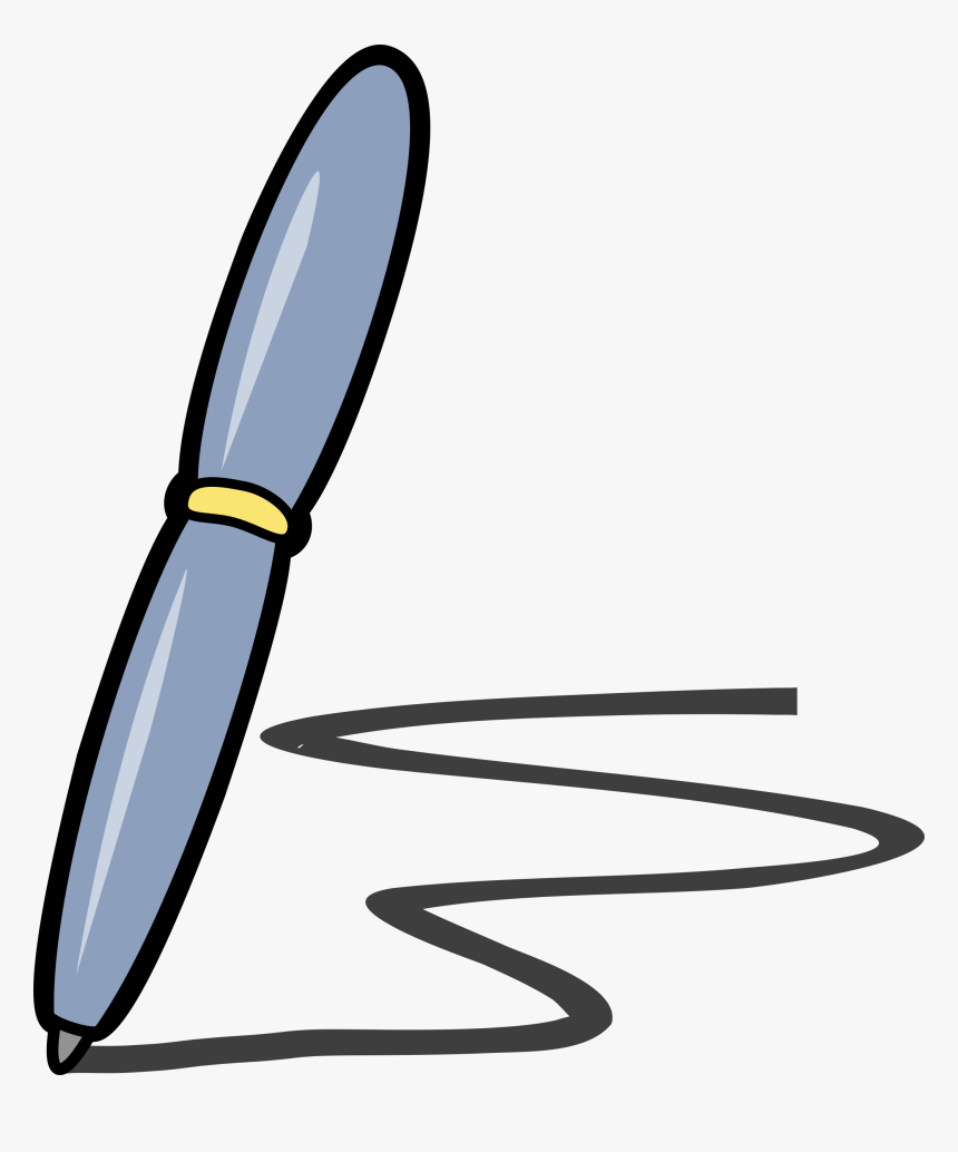 Artwork,line,paper - Pen Clip Art, HD Png Download , Transparent Png ...