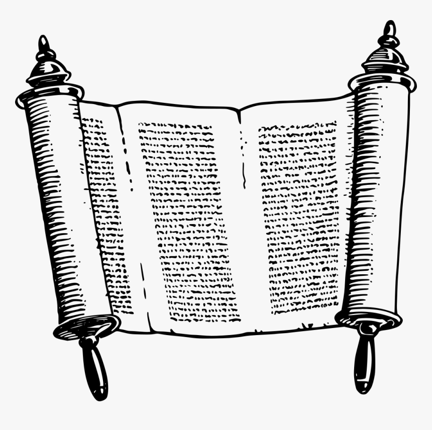 Torah Black And White, HD Png Download , Transparent Png Image - PNGitem