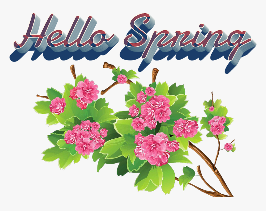Hello Spring Png Image File - Bouquet, Transparent Png , Transparent ...