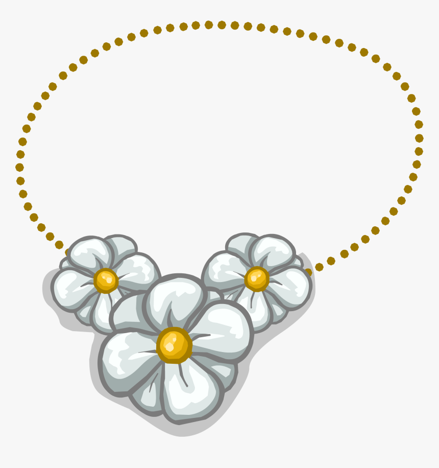 Daisy Clipart Daisy Chain - Club Penguin Necklace, HD Png Download ...