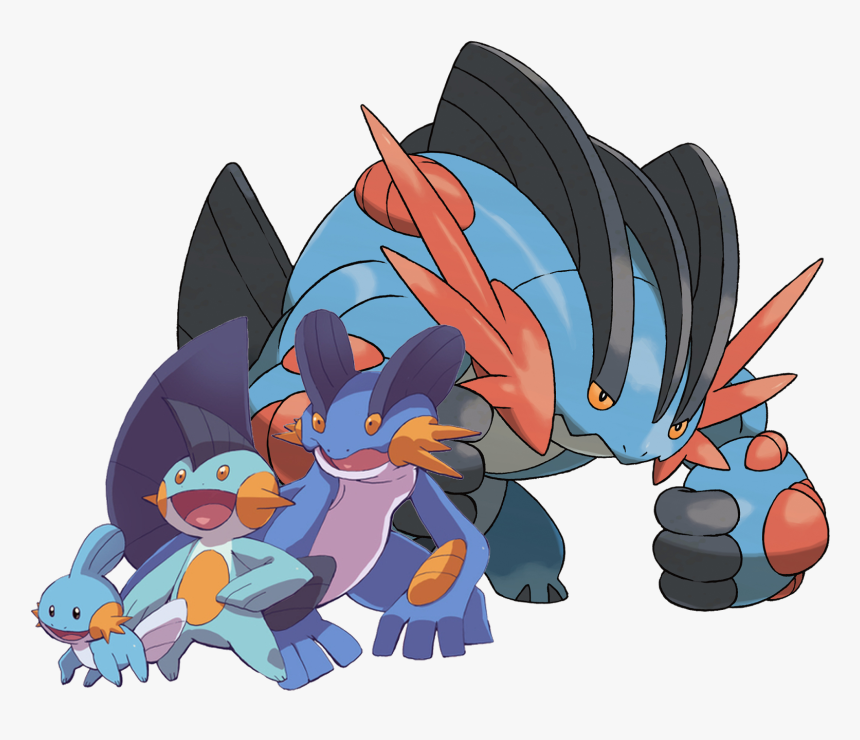 Mud Fish Pokemon Evolution, HD Png Download , Transparent Png Image ...