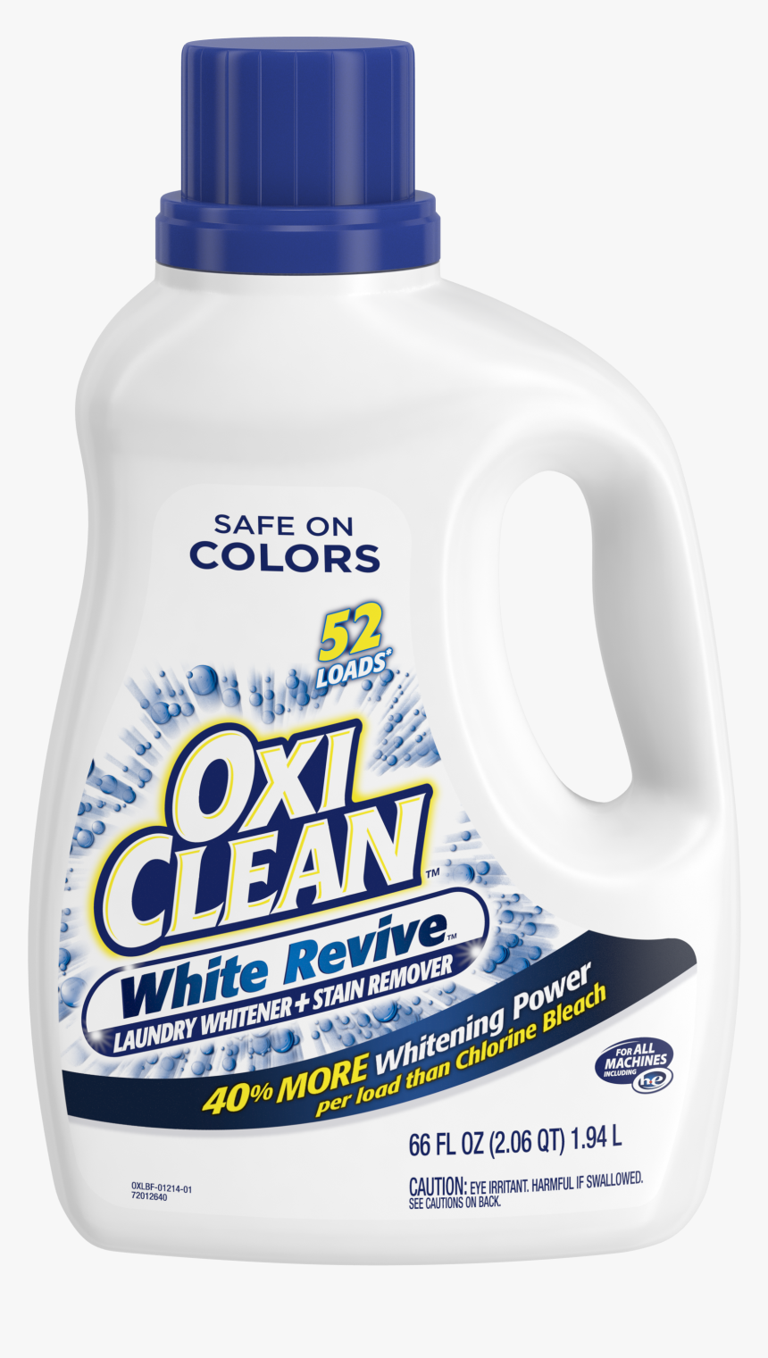 Oxiclean White Revive Liquid Laundry Whitener Stain - Oxiclean, HD Png ...