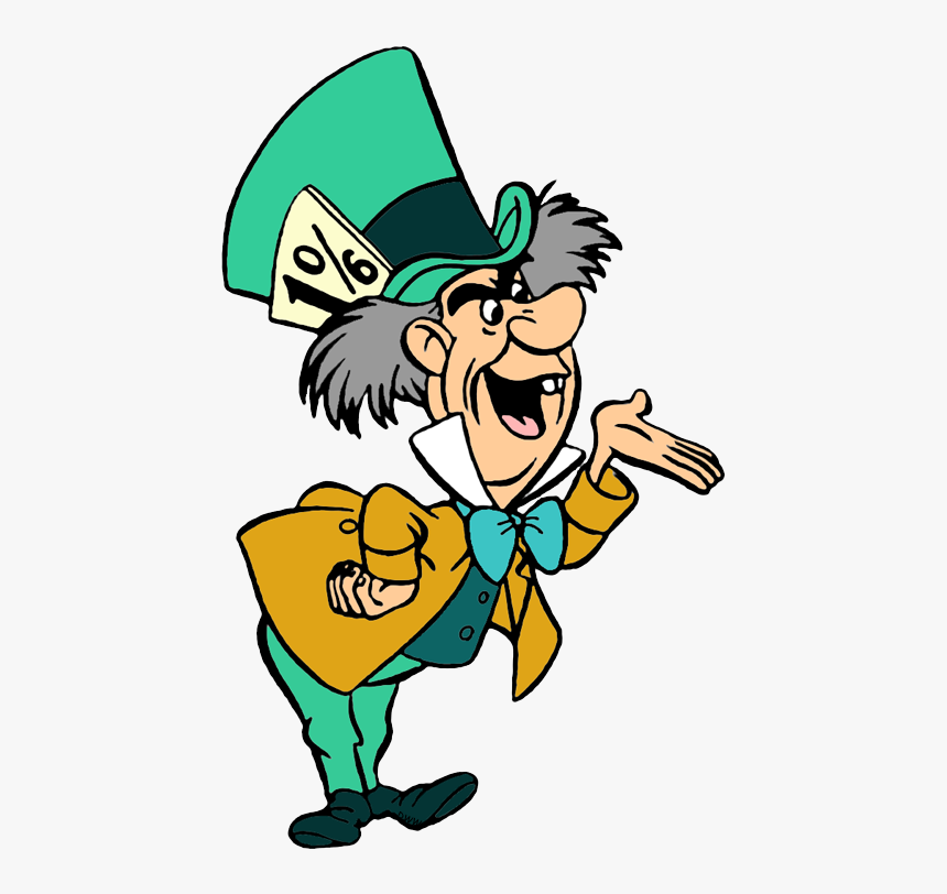 March Hare And Mad Hatter Cli - Alice In Wonderland Mad Hatter Clipart ...
