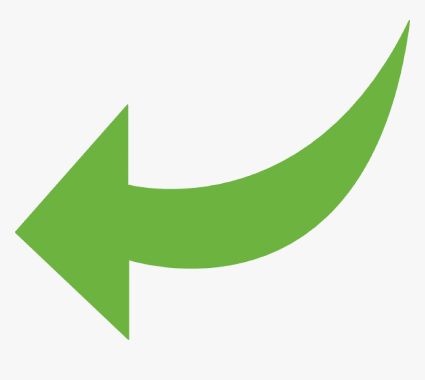 Free Png Download Arrow Transparent Background Green - Curved Arrows ...