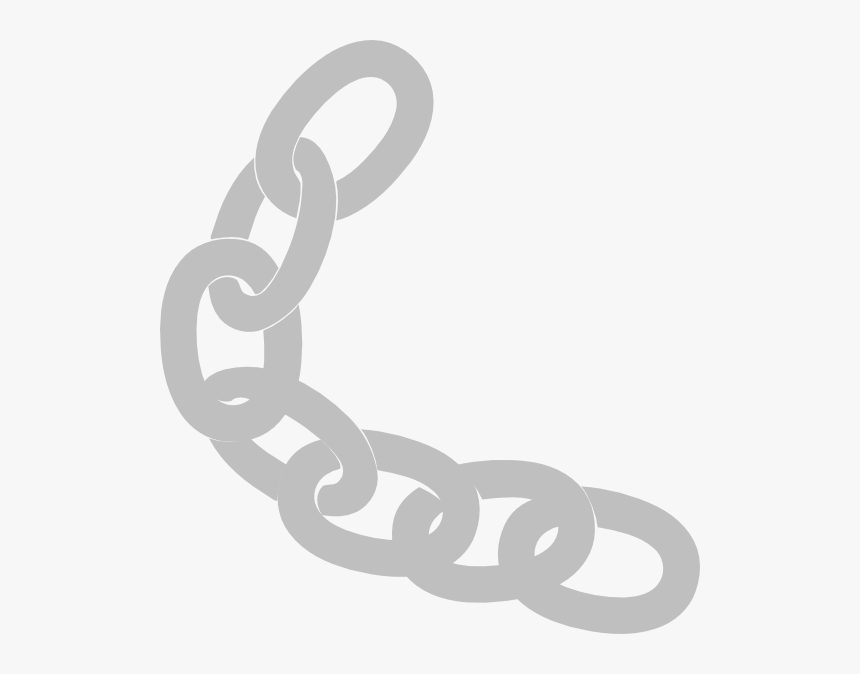 Grey Chain Link Framed Clip Art At Clker - Chain Clipart, HD Png ...