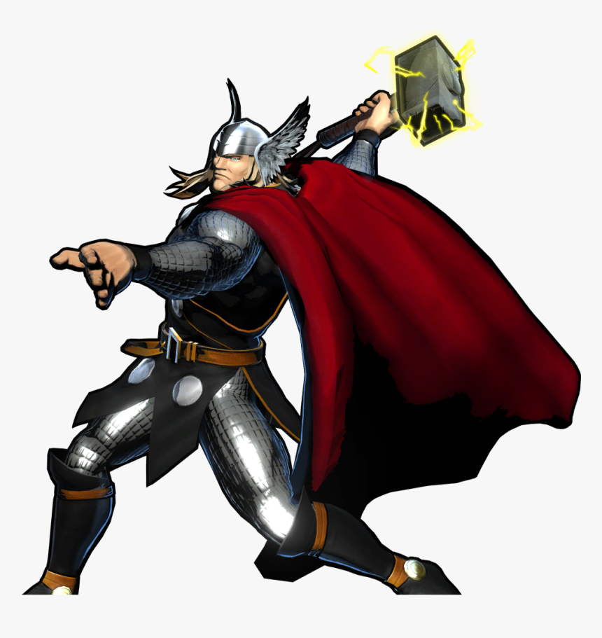 Marvel Vs Capcom 3 Thor, HD Png Download , Transparent Png Image - PNGitem