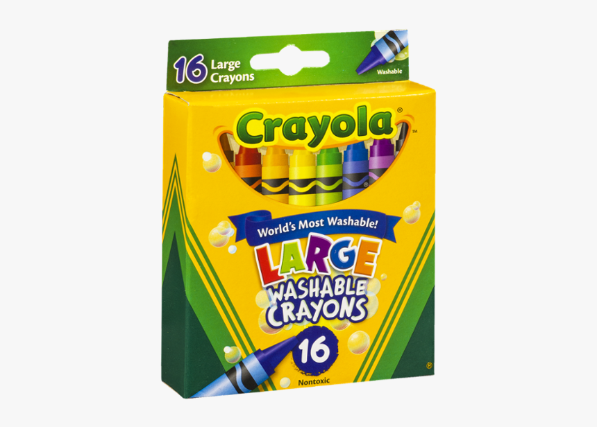 16 Crayola Crayons Large, HD Png Download , Transparent Png Image - PNGitem