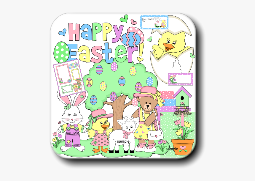 Sample Sample Sample - Happy Easter, HD Png Download , Transparent Png ...