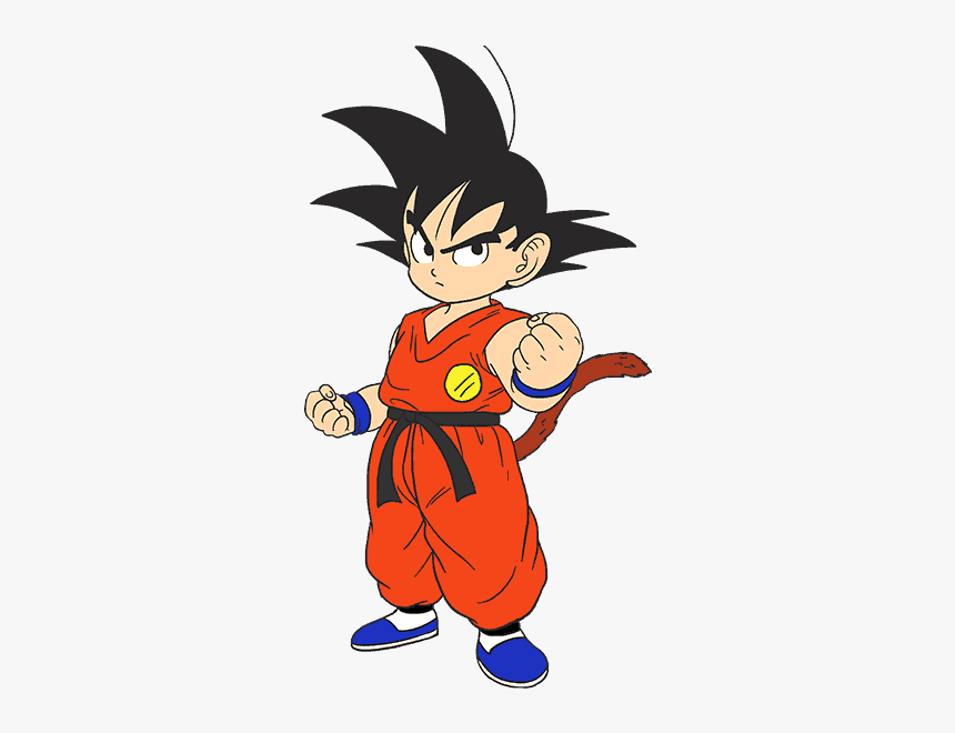 How To Draw Goku - Dragon Ball Goku Transparent, HD Png Download ...