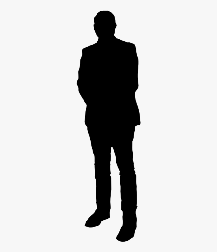 Standing Man Silhouette