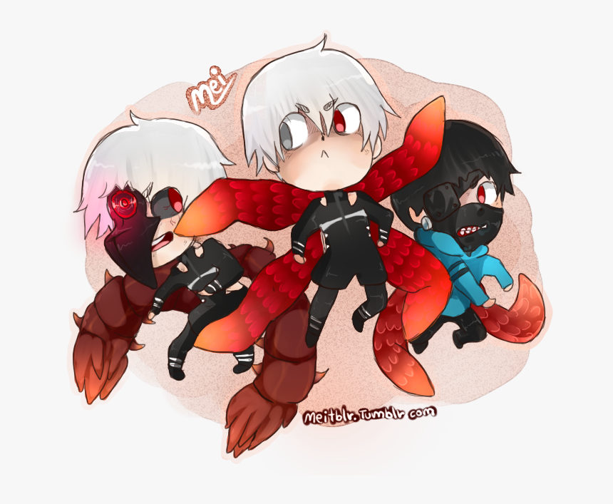 Chibi, Centipede, And Tokyo Ghoul Image - Cartoon, HD Png Download ...