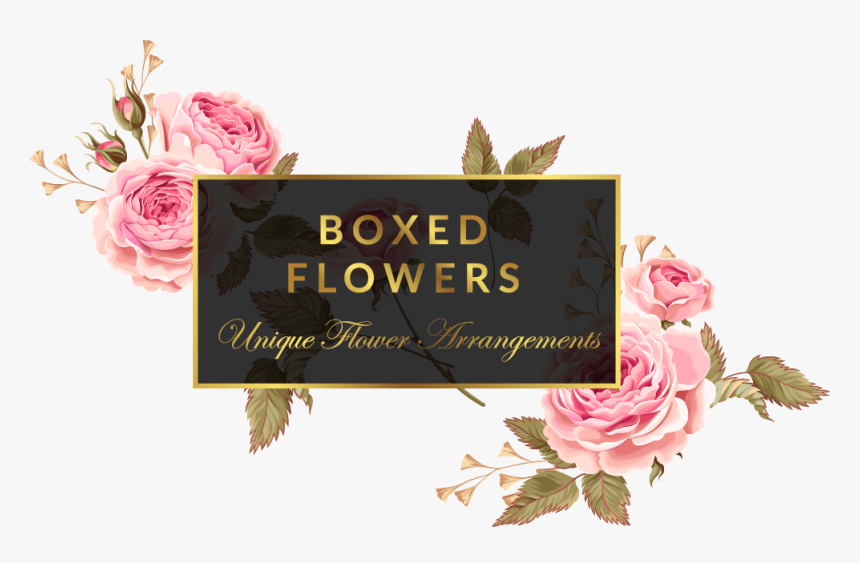 Boxed Flowers And Sweets - Box Flower Logo, HD Png Download ...