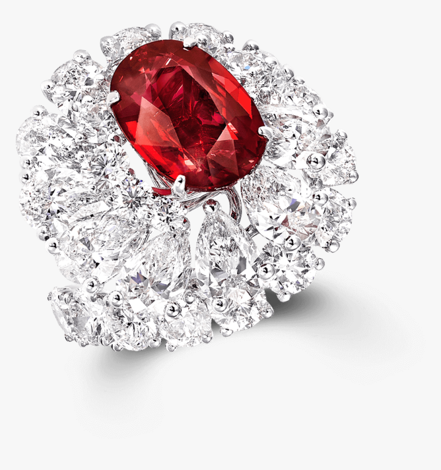 Graff Ruby Diamond Ring, HD Png Download , Transparent Png Image - PNGitem
