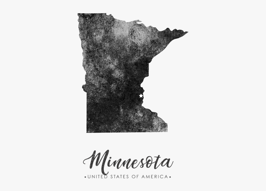 Minnesota State Silhouette, HD Png Download , Transparent Png Image ...