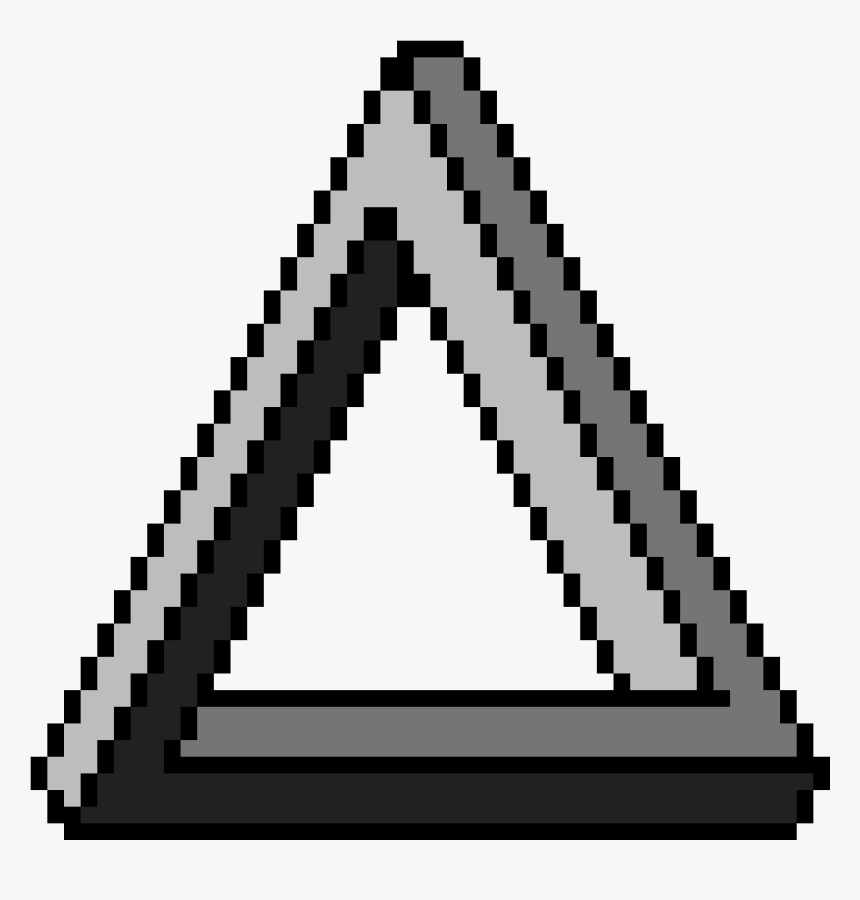 Optical Illusion Pixel Art, HD Png Download , Transparent Png Image ...