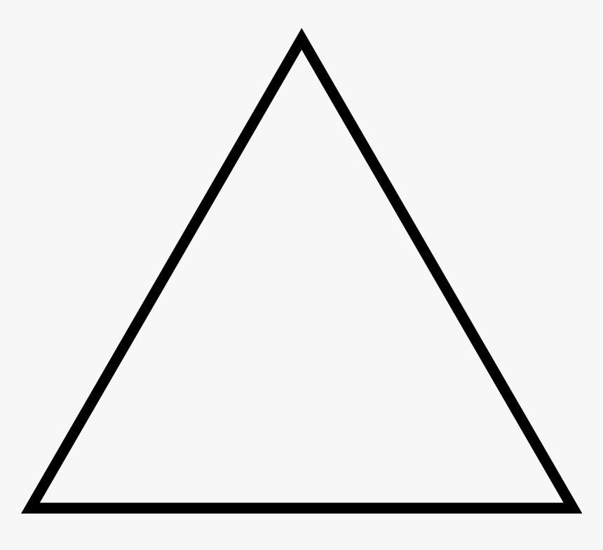Triangle Outline Png - Triangle Png, Transparent Png , Transparent Png ...