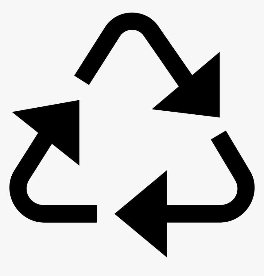 Transparent Recycle Symbol Clipart - Recycling Icon, HD Png Download ...