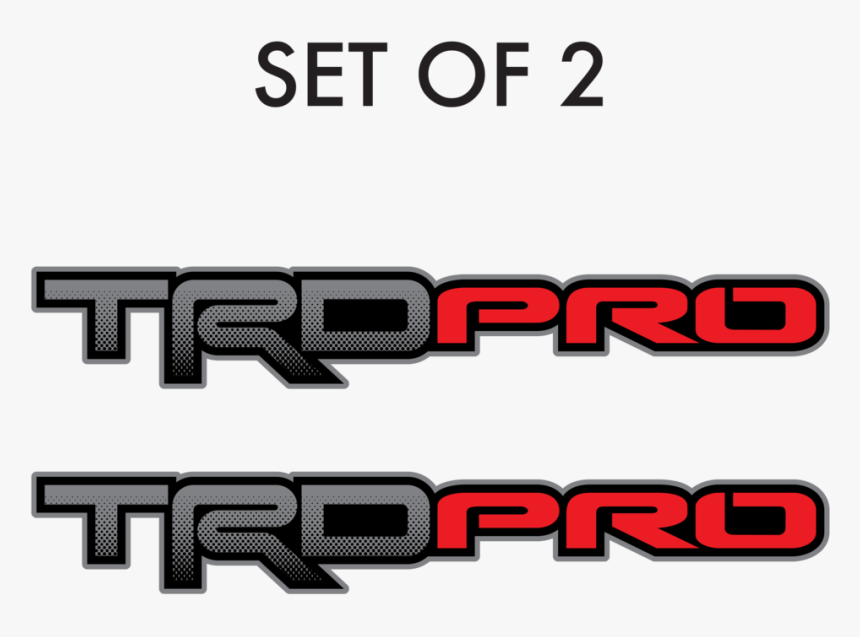 Trd Pro Sticker, HD Png Download , Transparent Png Image - PNGitem