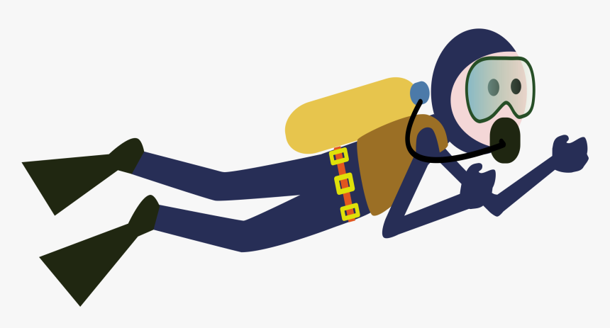 Fileopen Clip Art Library Scuba - Deep Sea Diver Clipart, HD Png ...