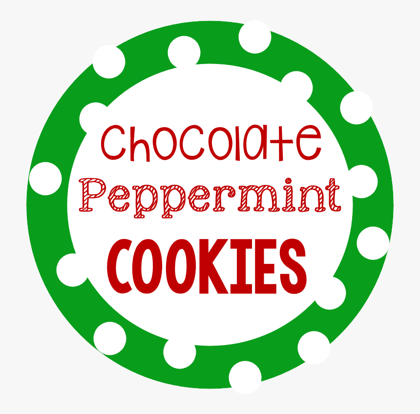 Cookie Mix In A Jar Printable Gift Tags - Chocolate Peppermint Cookies ...