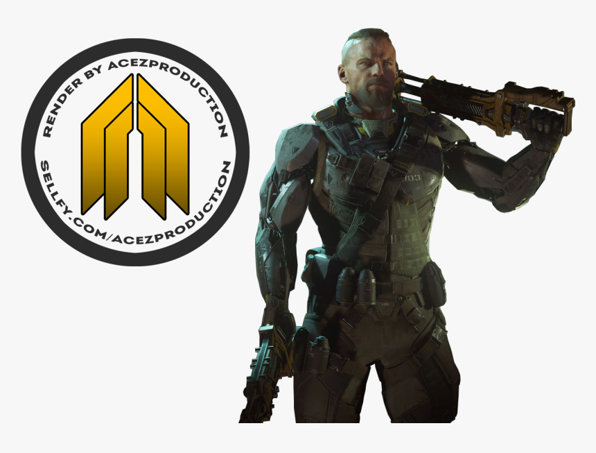Black Ops 3 Character Png - Call Of Duty Png, Transparent Png ...