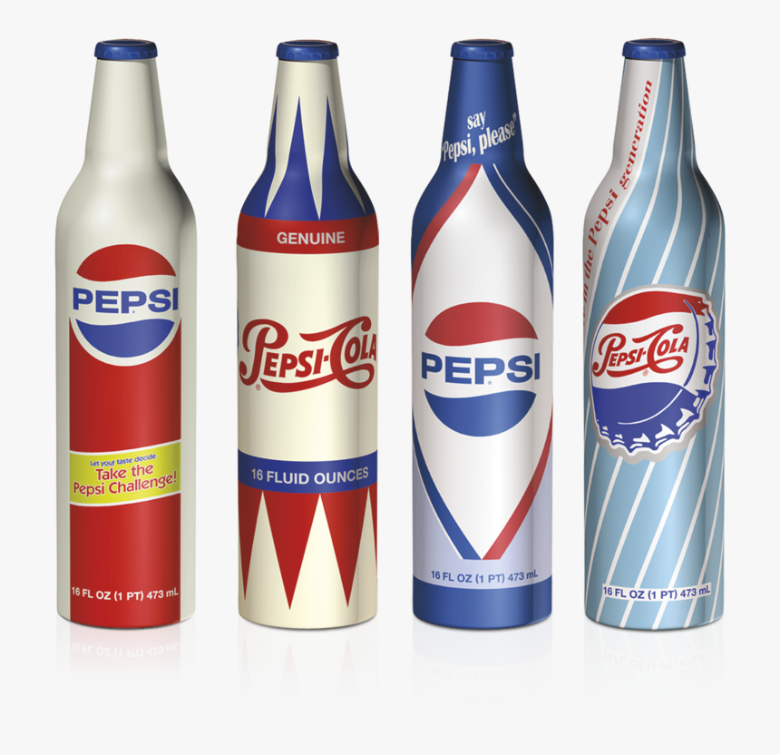 Pepsi Vintage Bottles - Pepsi, HD Png Download , Transparent Png Image ...