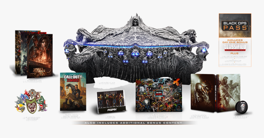 Call Of Duty Black Ops 4 Mystery Box Edition Png, Transparent Png ...