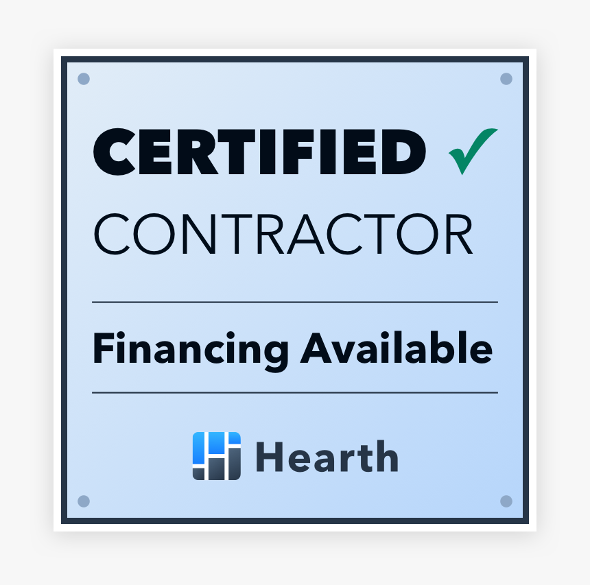 Hearth Financing Certified - Hearth Certified Contractor, HD Png ...