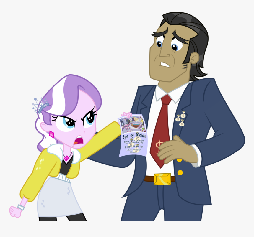 Transparent Rich And Poor Clipart - Diamond Tiara Mlp Eg, HD Png ...