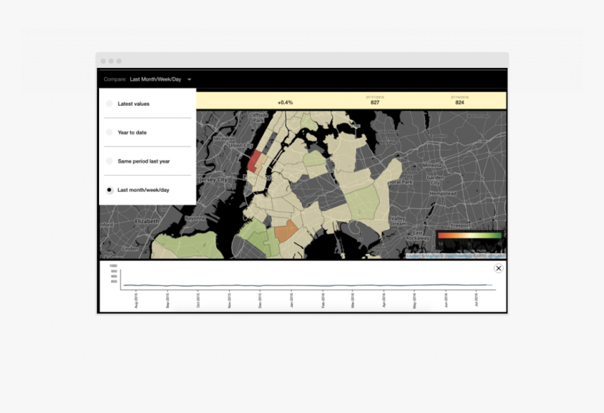 Data Dashboard Nyc Map Time - Atlas, HD Png Download , Transparent Png ...