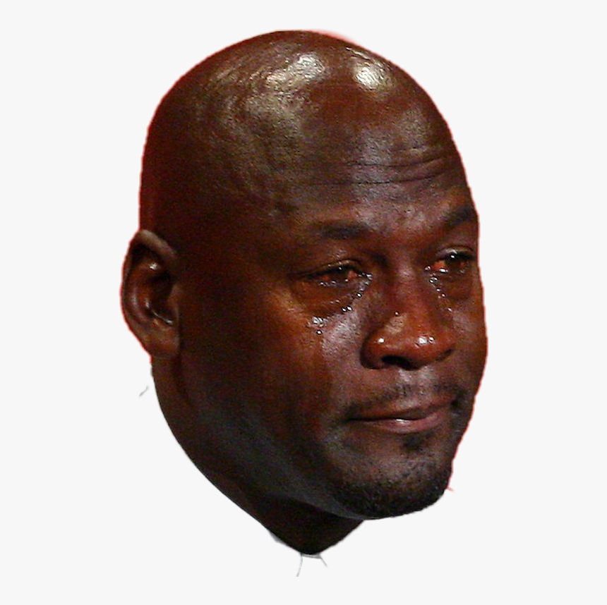 Transparent Crying Jordan Png - Crying Michael Jordan Sticker, Png ...